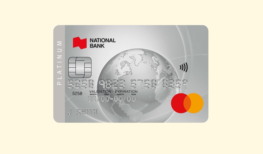 » National Bank Platinum Mastercard Credit Card
